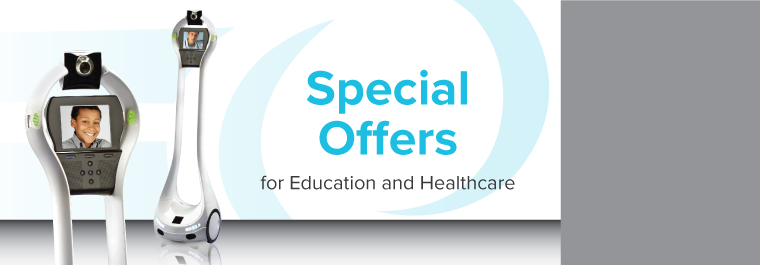 VGo robotic telepresence for healthcare, education and business